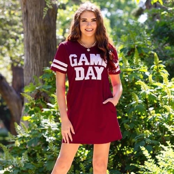 Private Label | Dresses | Nwt Game Day Jersey Dress Oversized Tee ...